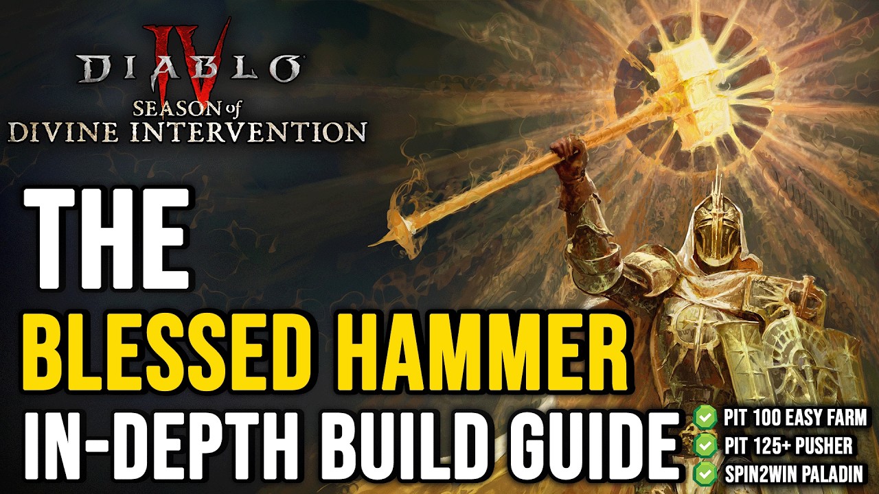 Blessed Hammer Paladin Endgame Build Guide - D4 Maxroll.gg