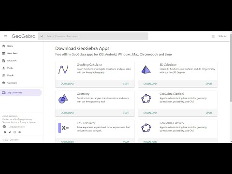 How to Download and Install GeoGebra Classis 5