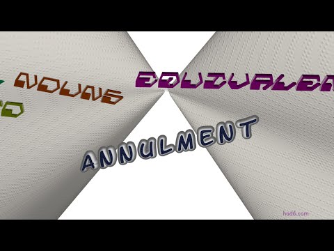 annulment - 6 nouns meaning annulment (sentence examples)
