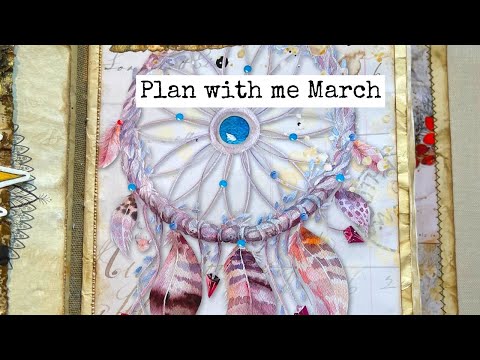 Plan with me March 2022/New Digital Kit incl. Freebies!/Book Reviews