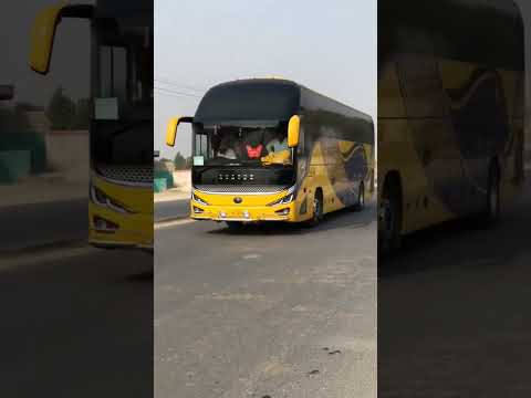 Hasan coach Yutong nova bus Rawalpindi Islamabad to Dgkhan via Dikhan,Tounsa