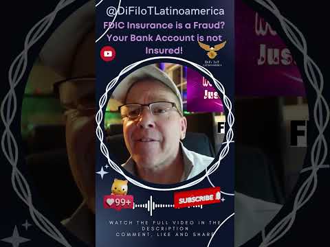 FDIC Insurance is a Fraud? Your Bank Account is not Insured! #short #bank #live