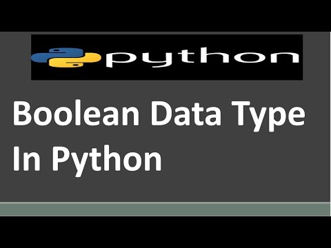 Boolean Data Type In Python | Learn Python Programming | Python Booleans | Python Tutorial