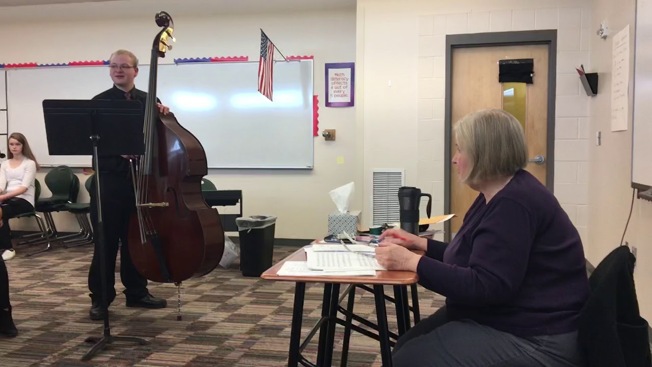 Judge’s critique 2018 Solo Ensemble