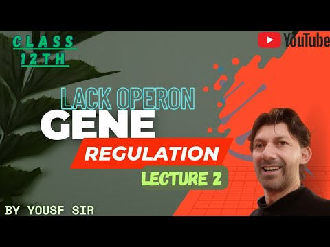 GENE REGULATION ( Lac Operon) Lecture 2 Class 12th By Mohd Yousuf Botany Sir