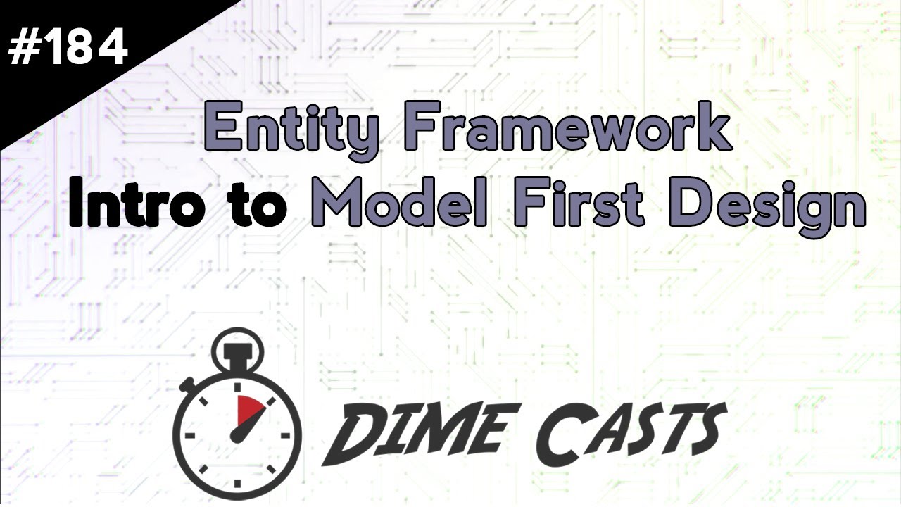 Entity Framework: Intro to Model First Design