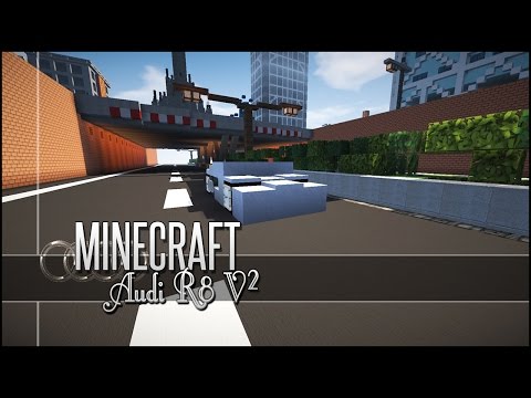 Vehicle: Audi R8 Minecraft Map