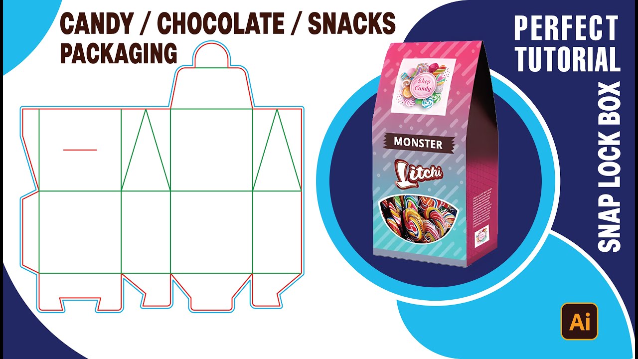 How to Design a Professional Candy Box in Adobe Illustrator [Full Tutorial]