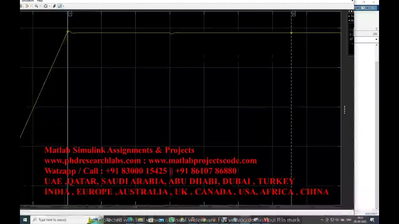Control Sensorless controller based on DREM adaptive observer PMSM MATLAB Simulink model | PMSM