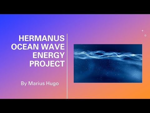 Hermanus Ocean Wave Energy Project by Marius Hugo