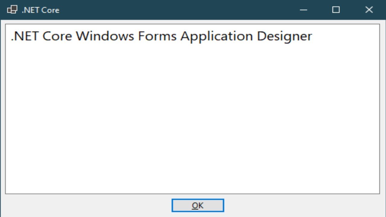 C# Tutorial - NET Core 3.0 WinForms Designer | FoxLearn
