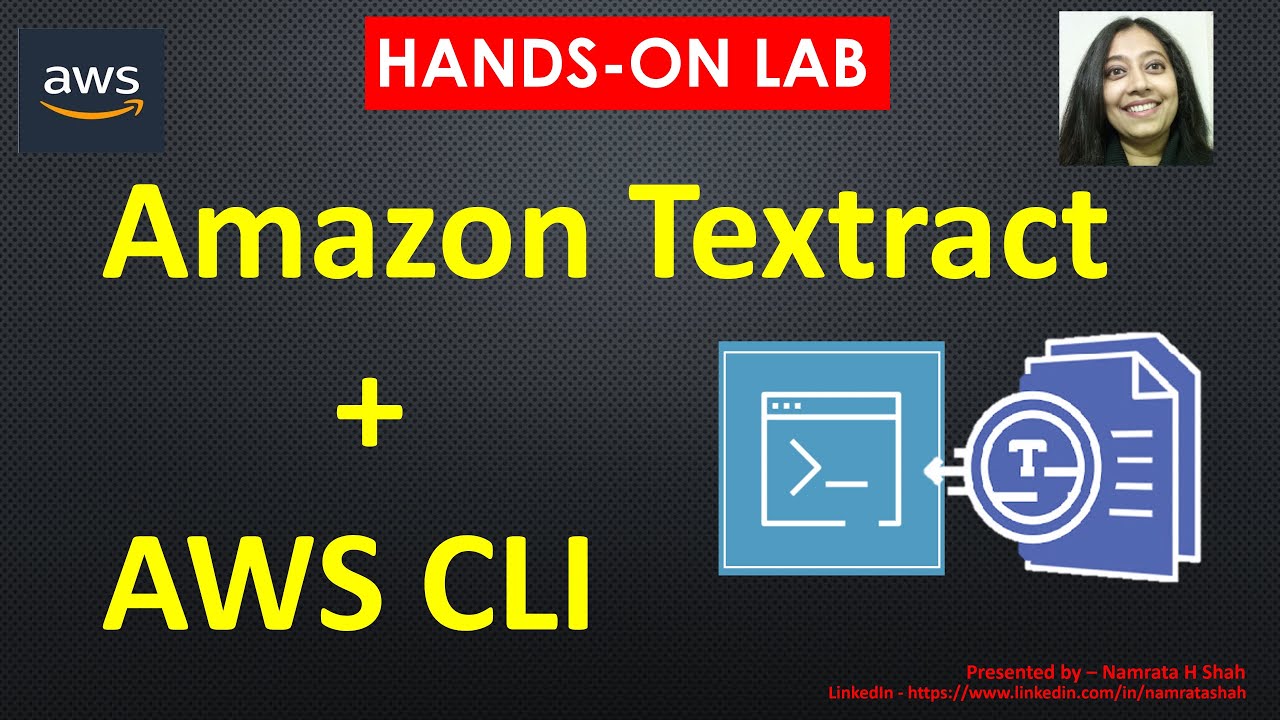 AWS Hands on lab - Amazon Textract and AWS CLI
