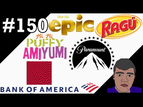 LOGO HISTORY #150 - Ragú, Epic, PewDiePie, Bank of America, Paramount Pictures & Hi Hi Puffy AmiYumi