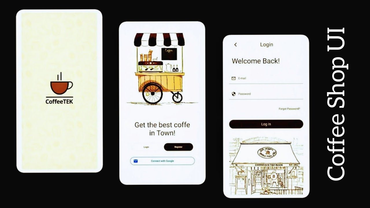 Coffee Shop UI [ Part-1 ] - Flutter Templates | Flutter UI Examples | #Flutter | #CodeStudio
