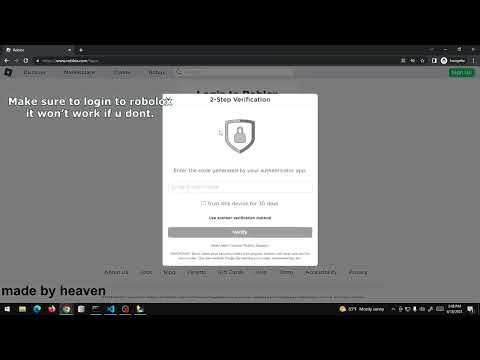 How to bypass roblox 2FA!