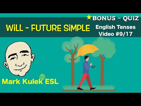 Will - Simple Future Tense - English grammar (#9/17) | Mark Kulek - ESL