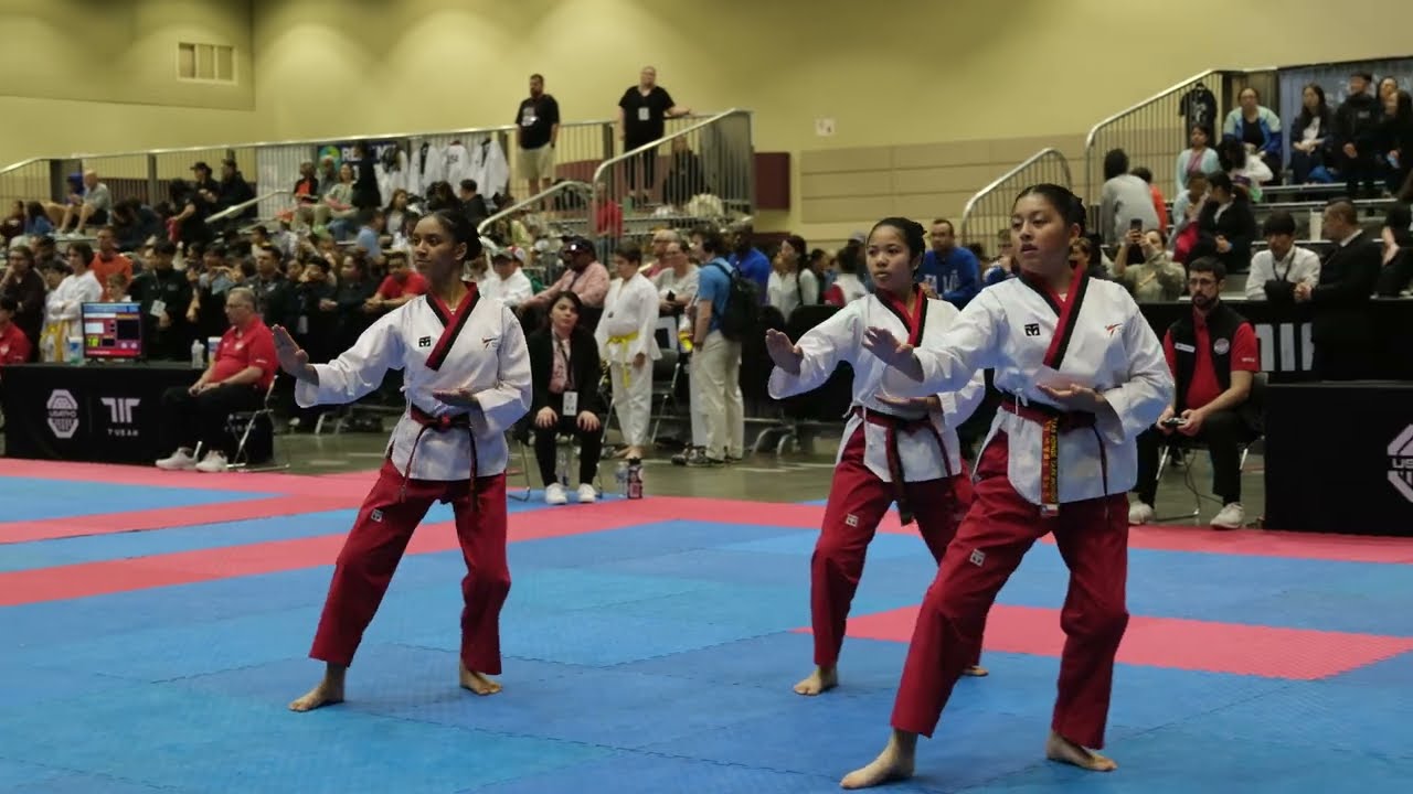 2024 U.S. REGIONAL TAEKWONDO QUALIFIER - EAST Cadet Female Team DSCF3854