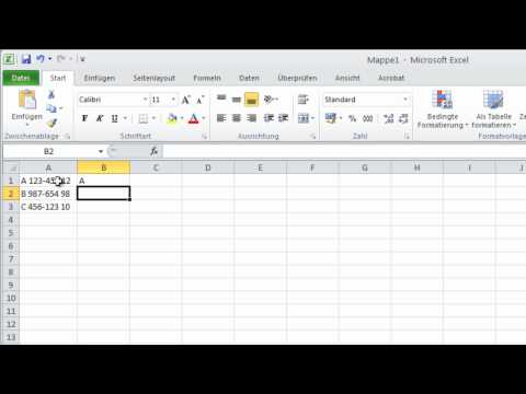 100 Excel 2010 Funktionen - Die Funktion TEIL