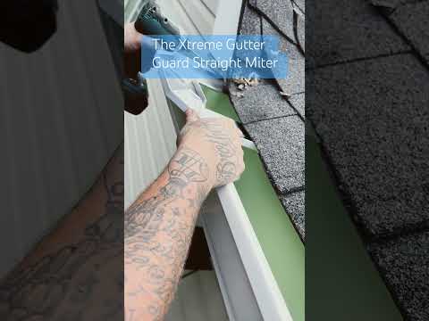 Fix overflowing gutter guard with this! #concordgutterservice #diy #leafsolution #gutterguardfix