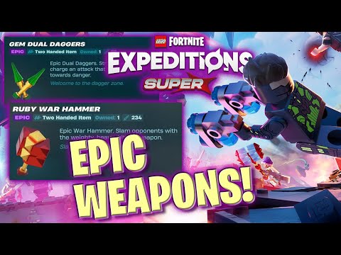 👽 EXPEDITIONS! Day 4! NEW LEGO Fortnite Game Mode!!! 👽 🥳