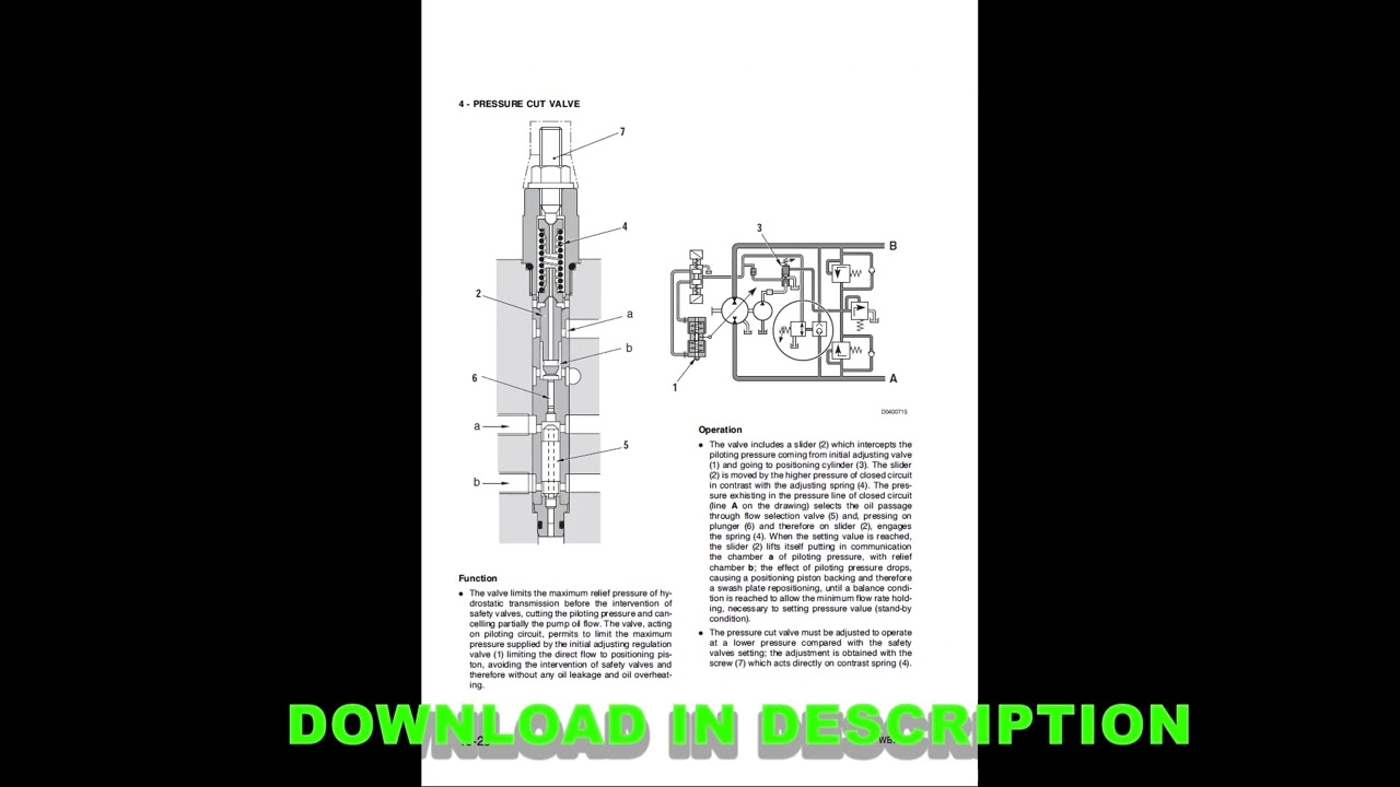 Komatsu WB70A-1 Workshop Manual PDF English – Complete Repair & Service Guide