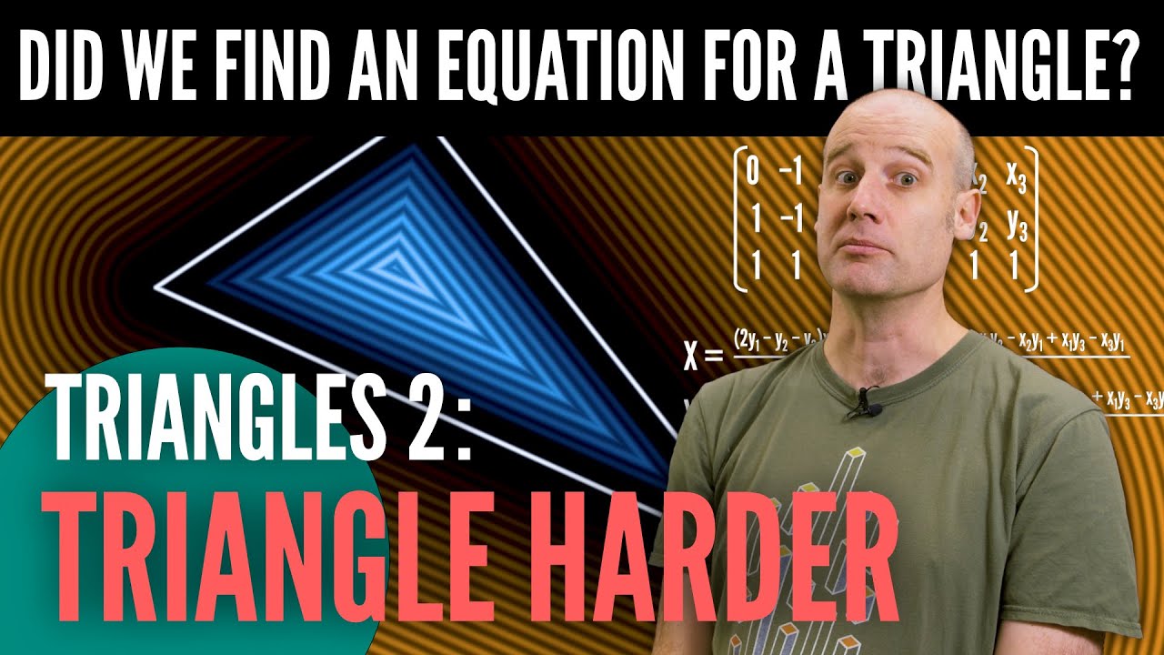 Behold all-new equations for triangles!