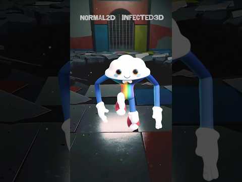 Poppy Playtime 5 New!!! CloudBoy | Normal2D | Infected 3D | Evolution Time #poppyplaytime