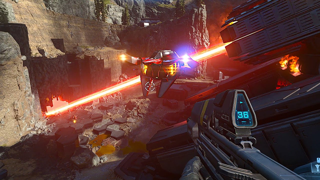 Halo Infinite MINING LASER Easter Egg