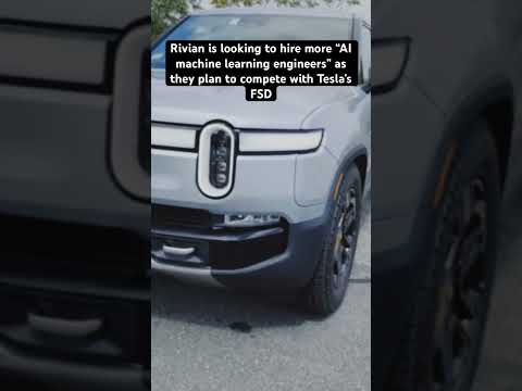 Rivian Full Self driving has just begun