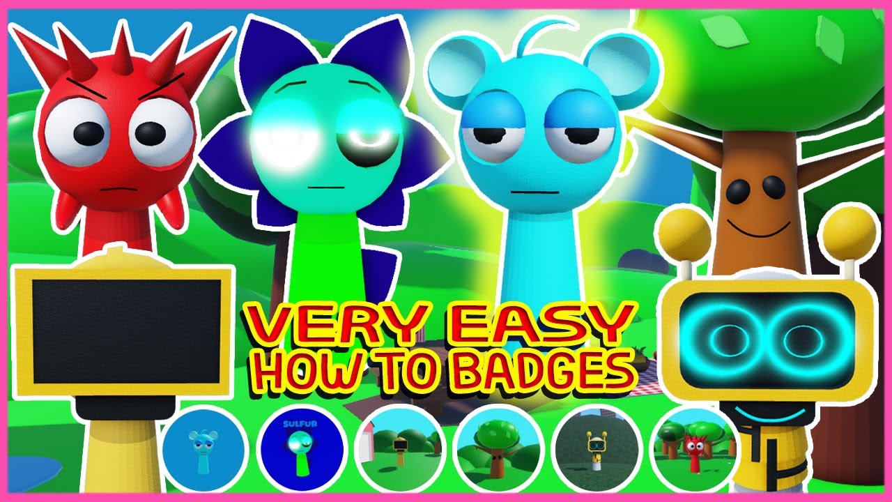 Roblox - Update - New Gamepass And How to get 5 Badges in Sprunki RP 3D Morphs
