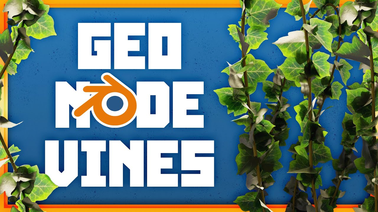 Simple Geometry Node Vines using Curves