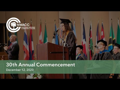 NorthWest Arkansas Community College (NWACC) 2020 Graduation Ceremony