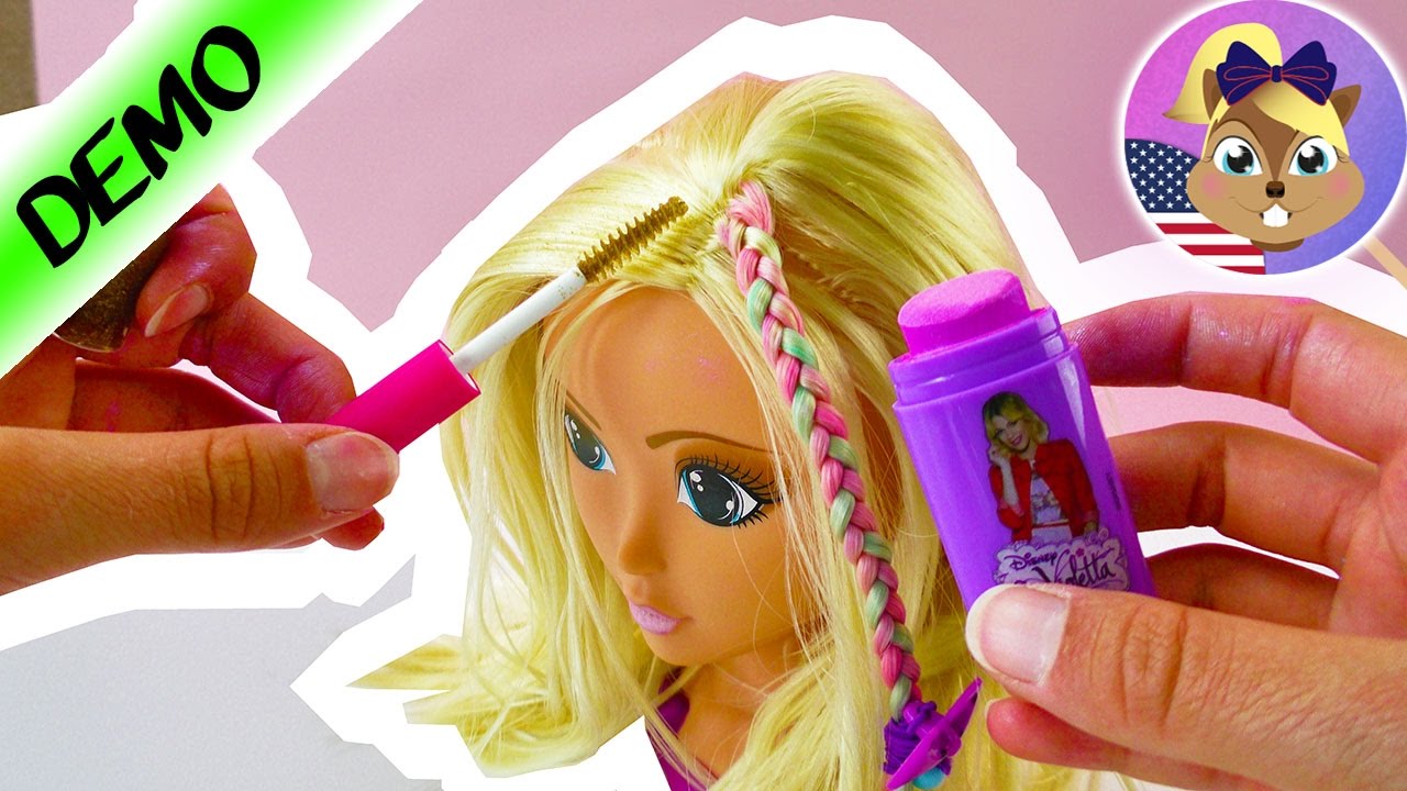 Super Model Hair Stylist Makeover with Violetta Hair Kit | Disneys Violetta Superstar