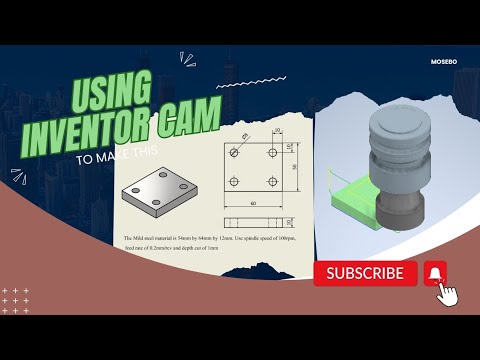 Using Inventor CAM for milling and also generate CODE