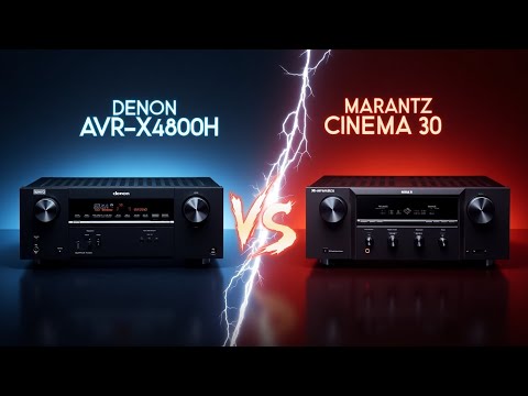 Denon AVR-X4800H vs. Marantz Cinema 30: Battle of the Premium AV Receivers