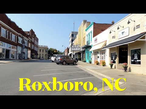 I'm visiting every town in NC - Roxboro, North Carolina