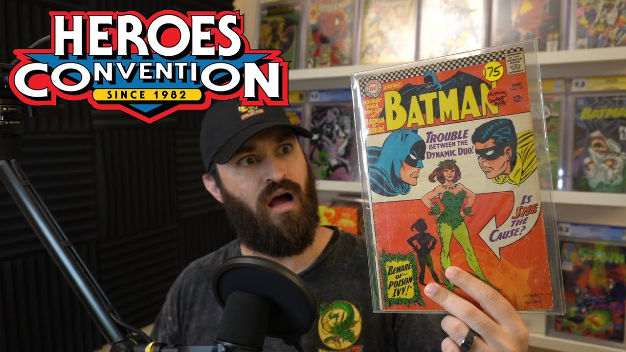 Buying Rare Comic Books at Heroes Con 2025! #comiccon #heroescon #comicbooks #batman #spiderman