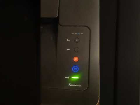 Samsung C410w printer fault #shorts