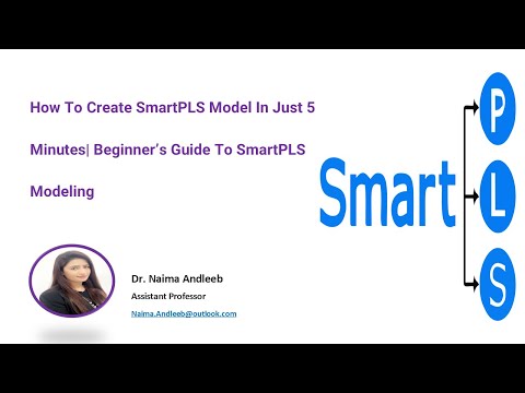 Learn SmartPLS Fast With This Easy Guide | Create SmartPLS model in 5 Minutes