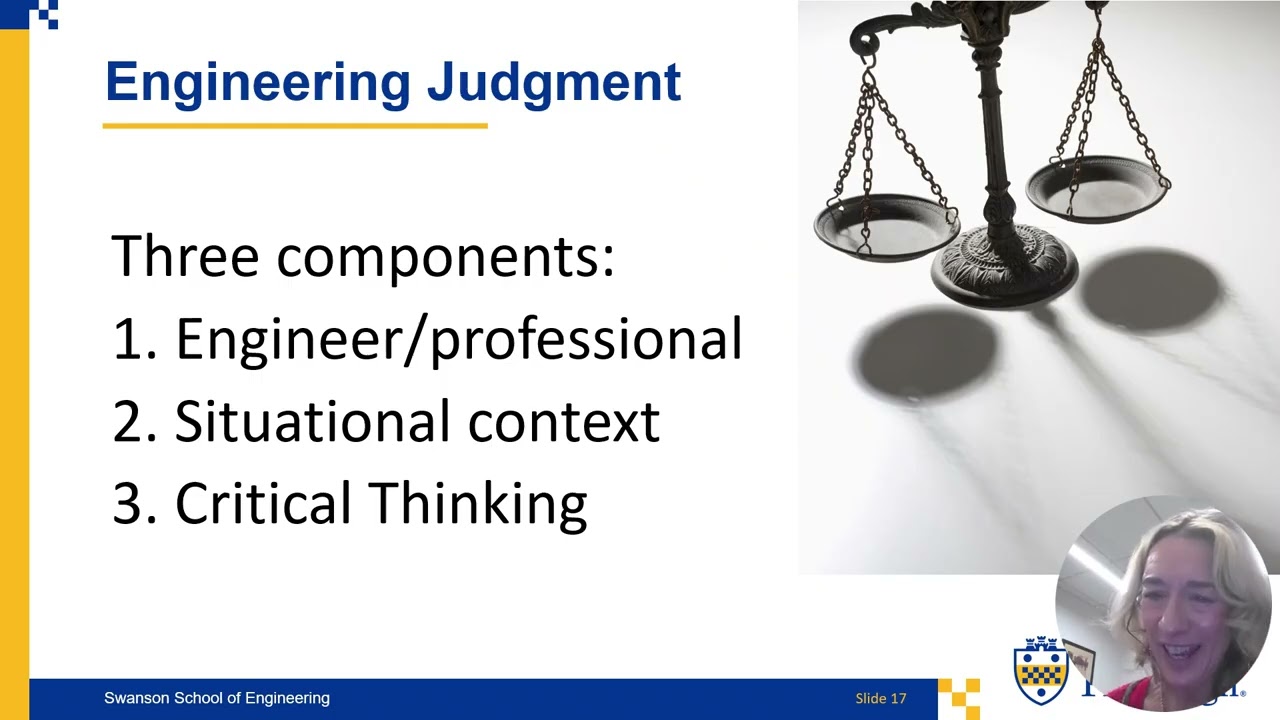 Engineering Judgment - Let's Define It, Let's Use It