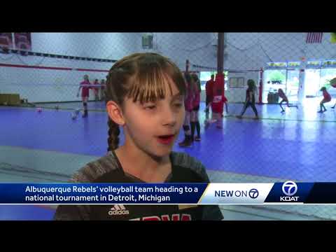 11-year-old female volleyball team makes history going to national tournament