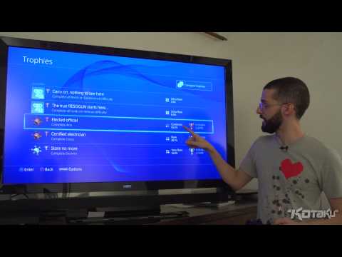 PS4: How Trophies Work