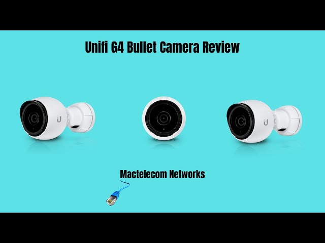 Cctv Camera - 4MP Bullet Camera with MIC Ubiquiti Camera UVC-G4-BULLET ...