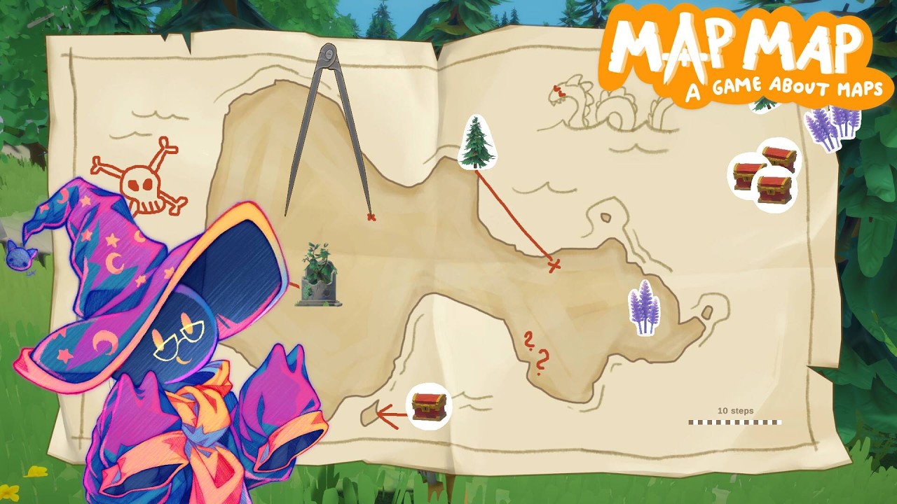 Living My Best Life As a (Mediocre) Cartographer! - Map Map: A Game About Maps Demo