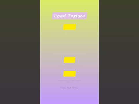 Food Texture Vocabulary | Descriptive Words #shorts #learning #vocabulary
