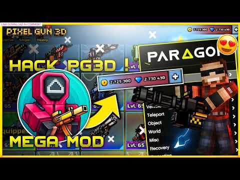 🚀TUTORIAL!🚀 Pixel Gun 3D MOD APK v25.5.6 Gameplay - Unlimited Money, Gems and Unlocked All Anti Ban