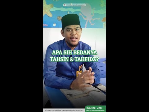 Apa Sih Bedanya Tahsin & Tahfidz? #shorts
