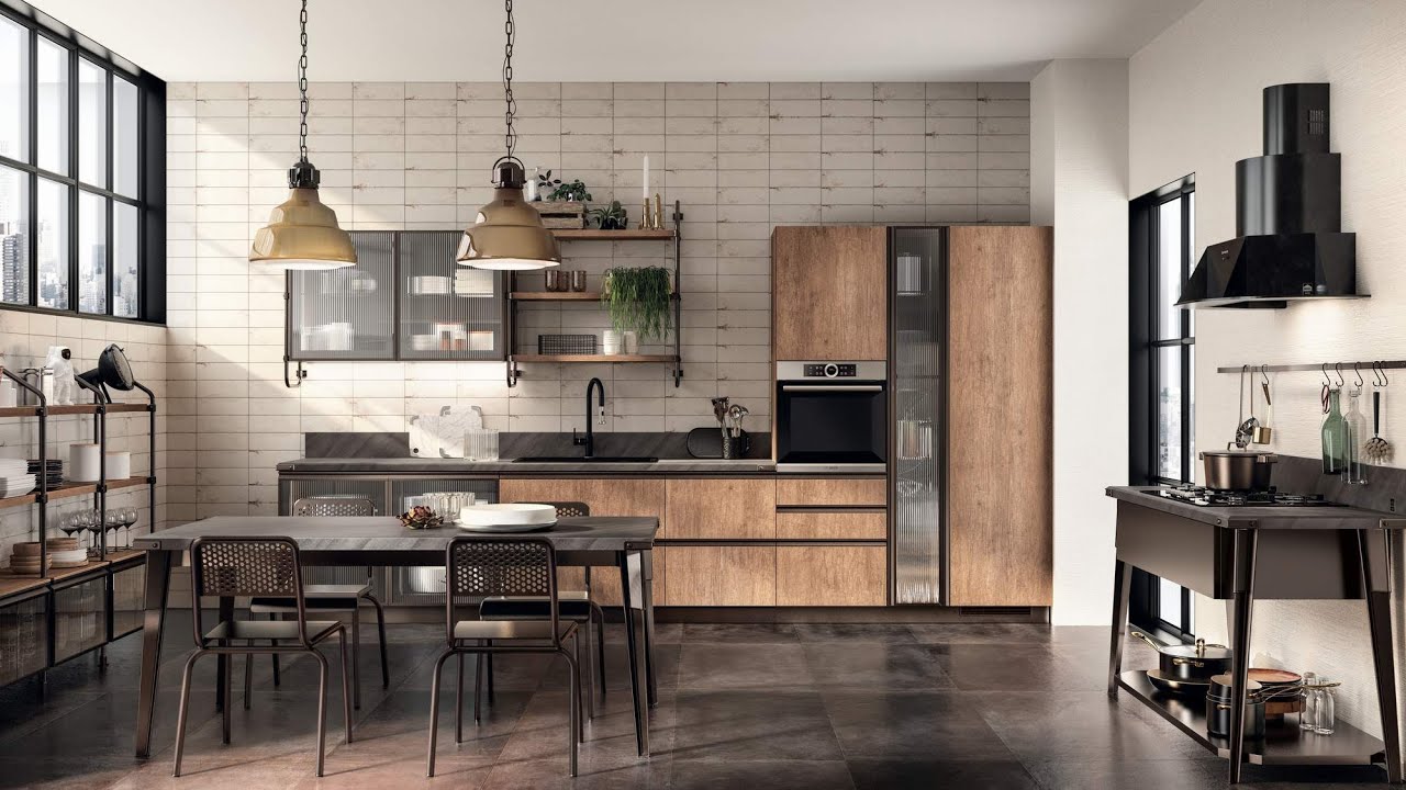 Modern Industrial Kitchen Design Ideas for Small Spaces