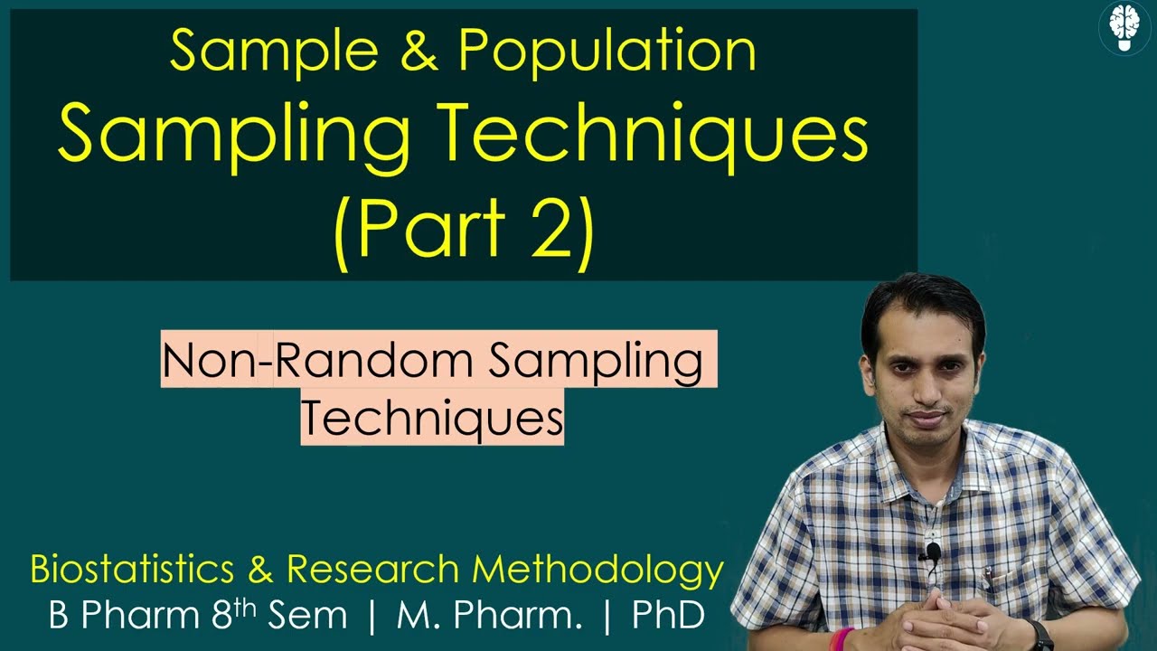 Sampling Techniques (Part 2): Non Random Sampling Techniques | Non-Probability Sampling Technique