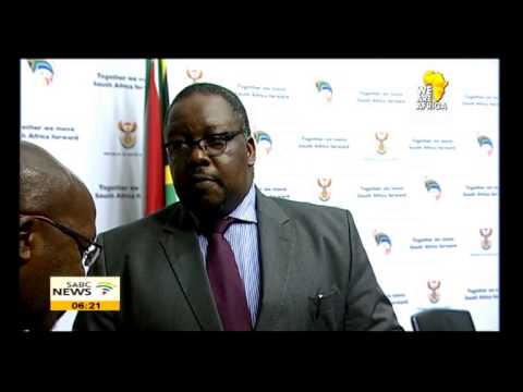 Vuyo Mvoko speaking to Police Minister after Nkandla report